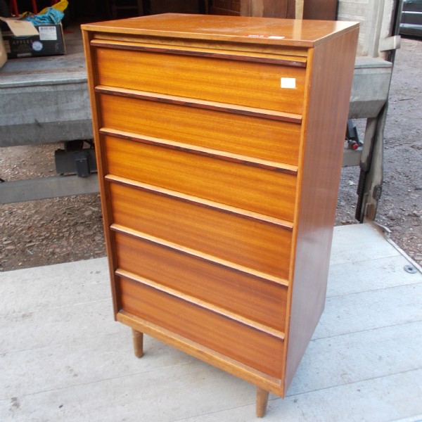 Austinsuite Teak chest of drawers - South Perth Antiques & Collectables