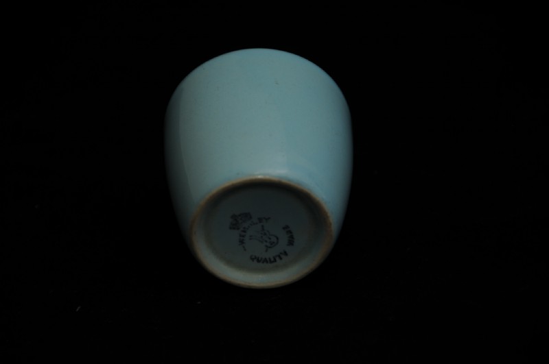 Wembley Ware blue egg cup. - South Perth Antiques & Collectables