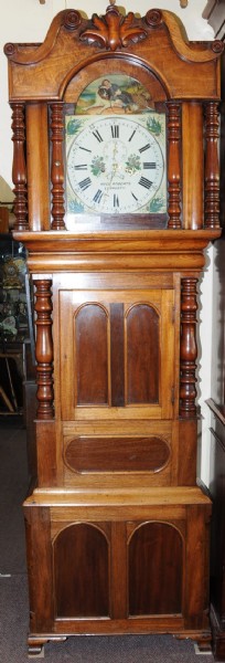A Mid Victorian Welsh longcase clock - South Perth Antiques & Collectables