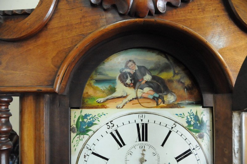 A Mid Victorian Welsh longcase clock - South Perth Antiques & Collectables