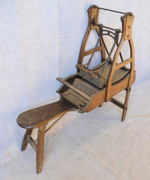 A 19th century French carding machine. - South Perth Antiques ...