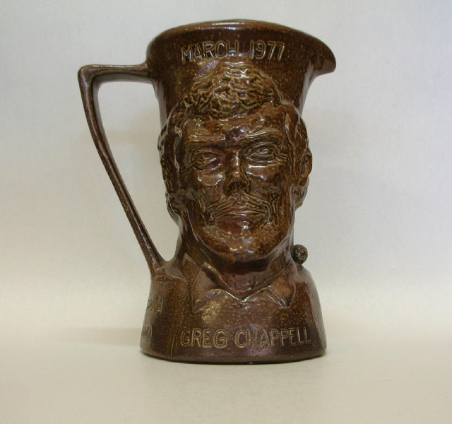 Bendigo Pottery Australia v England Cricket Mug - South Perth Antiques ...