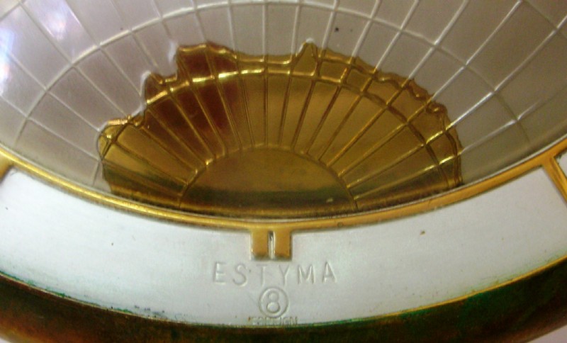 German double faced Estyma desk clock. - South Perth Antiques ...