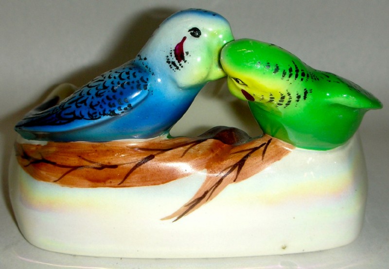 Wembley Ware Budgie Ashtray. - South Perth Antiques & Collectables