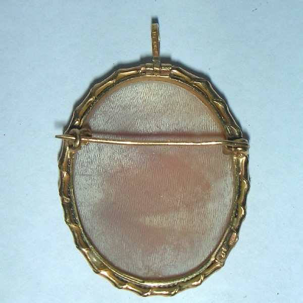 Early 19th Century Enamelled Coin Brooch/Pendant - South Perth Antiques ...