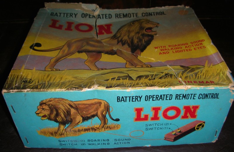 A Japanese Battery Operated Lion. - South Perth Antiques & Collectables