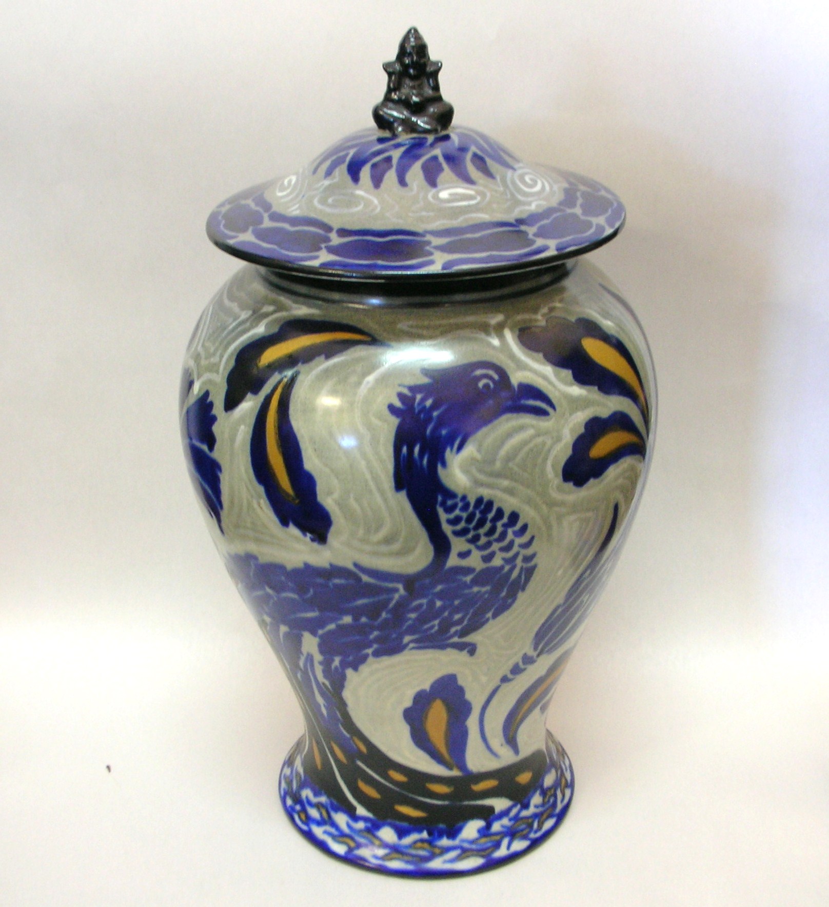 Cauldon Ware Art Nouveau Fredrick Rhead Lidded Jar - South Perth ...