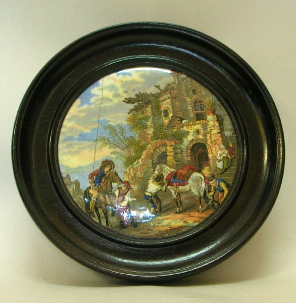 Early 20th Century Framed Pot Lid - South Perth Antiques & Collectables