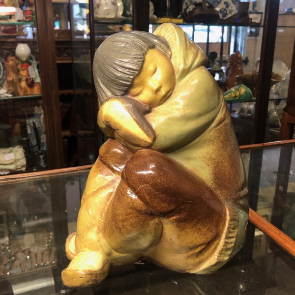 Lladro Eskimo Gres Figurine Arctic Friend - South Perth Antiques ...