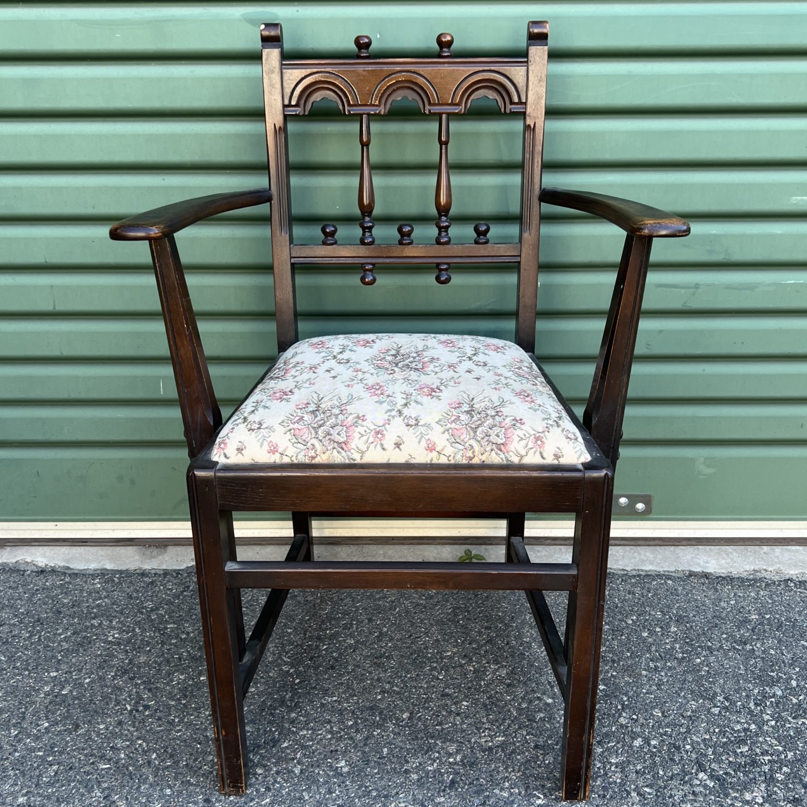 An Ercole oak carver chair - South Perth Antiques & Collectables