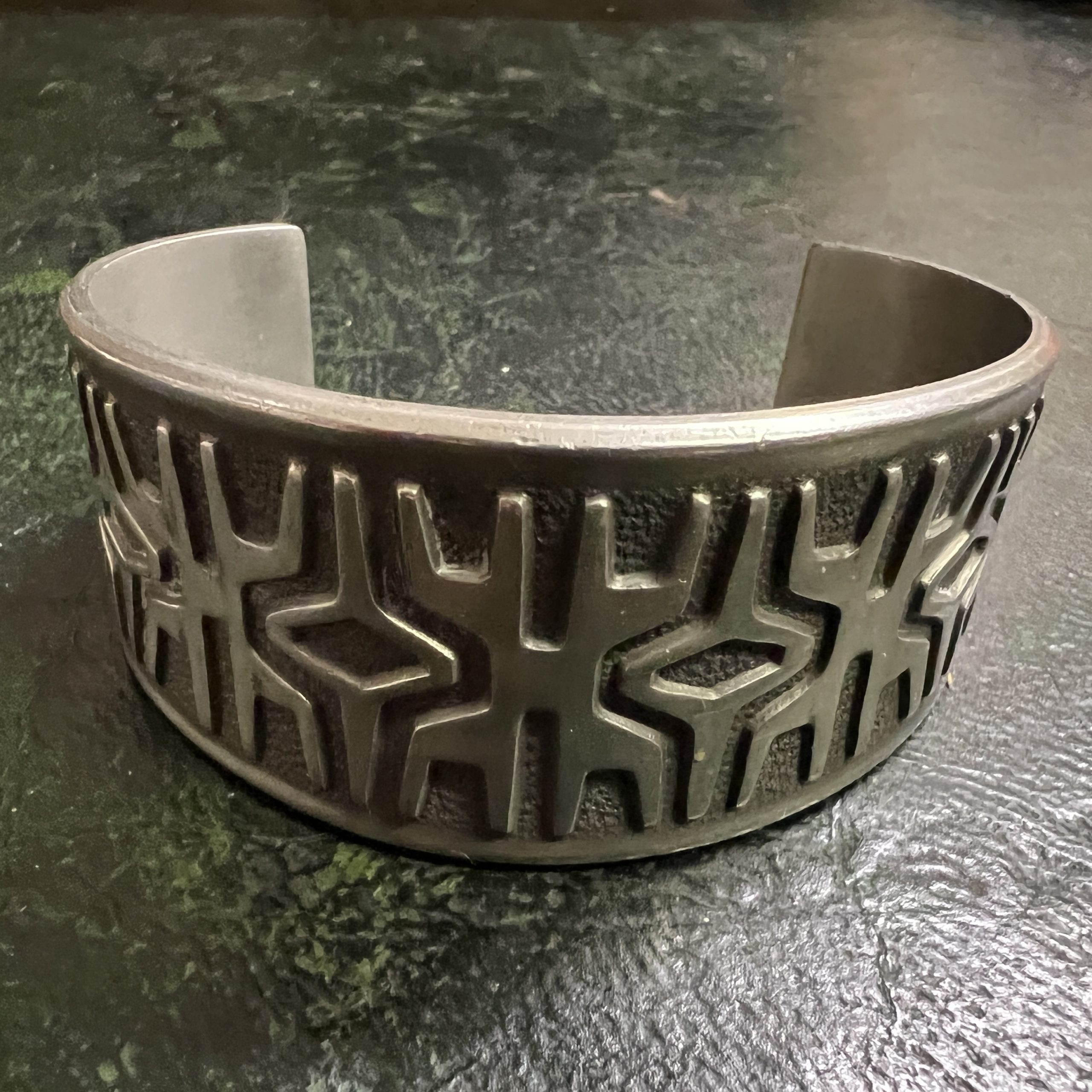 A pewter bracelet - South Perth Antiques & Collectables