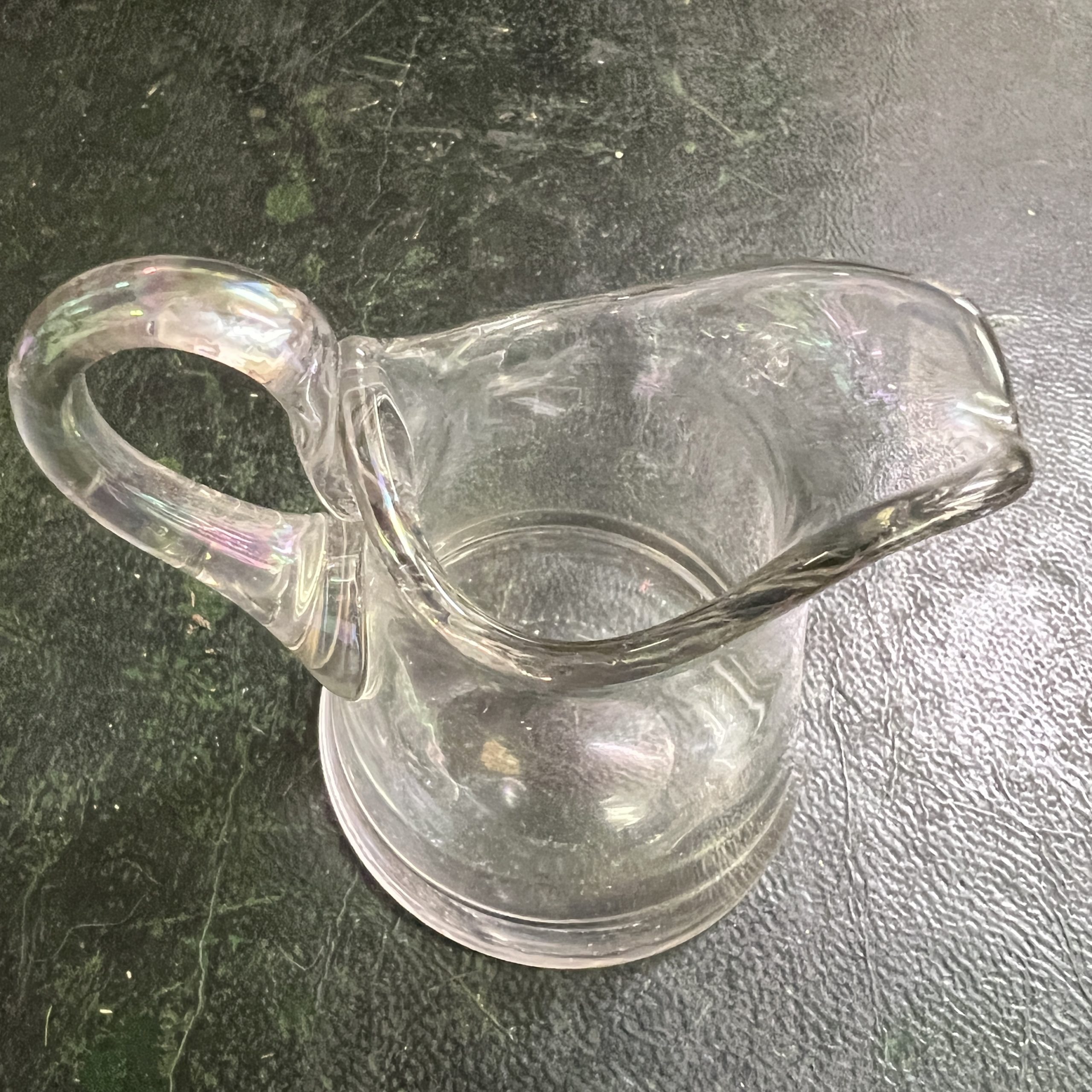 A small Victorian glass jug - South Perth Antiques & Collectables