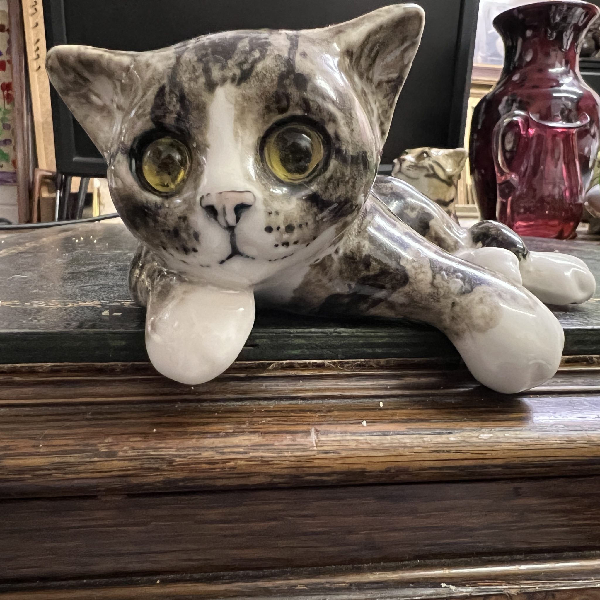 Winstanley pottery cat - South Perth Antiques & Collectables