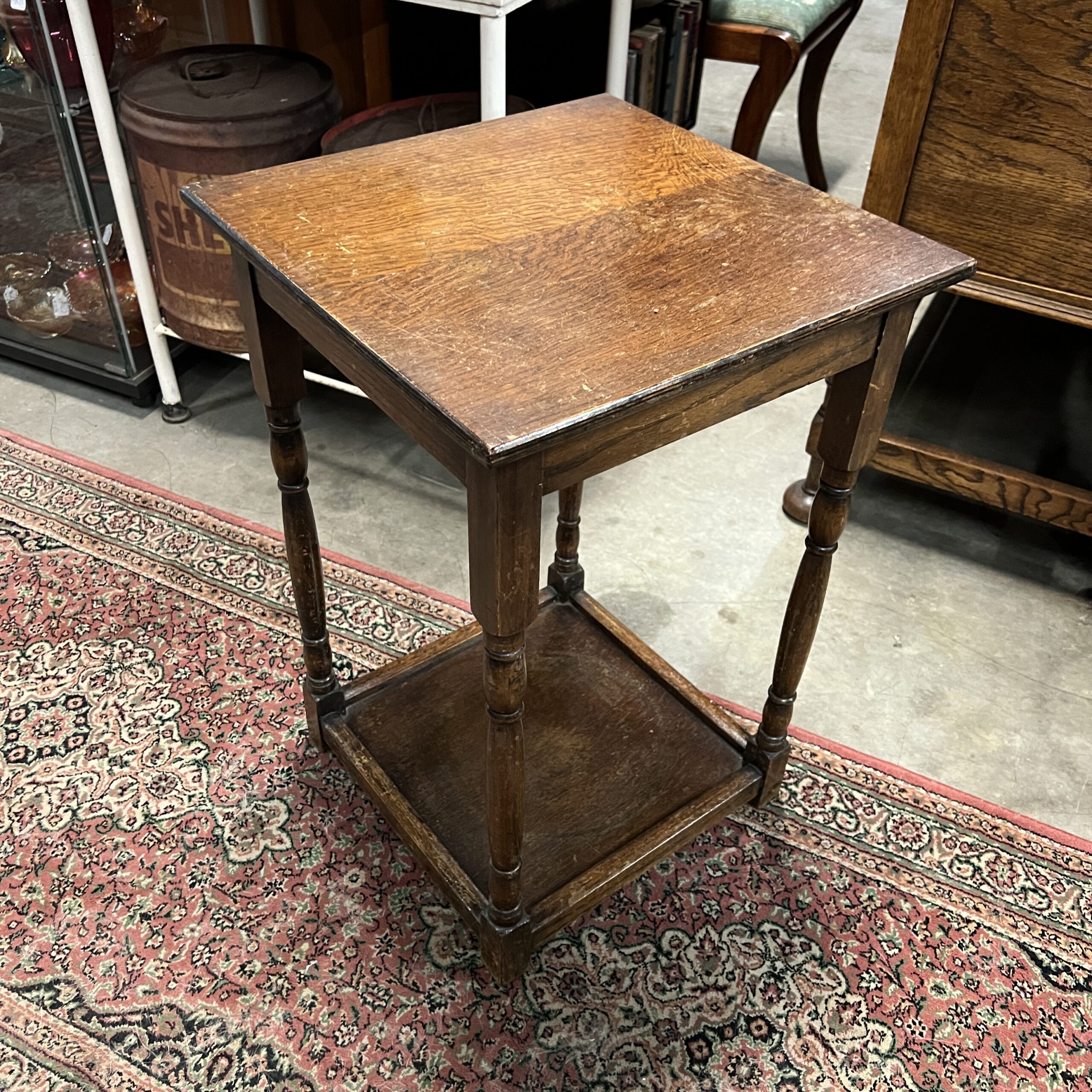 Oak Occasional Table - South Perth Antiques & Collectables