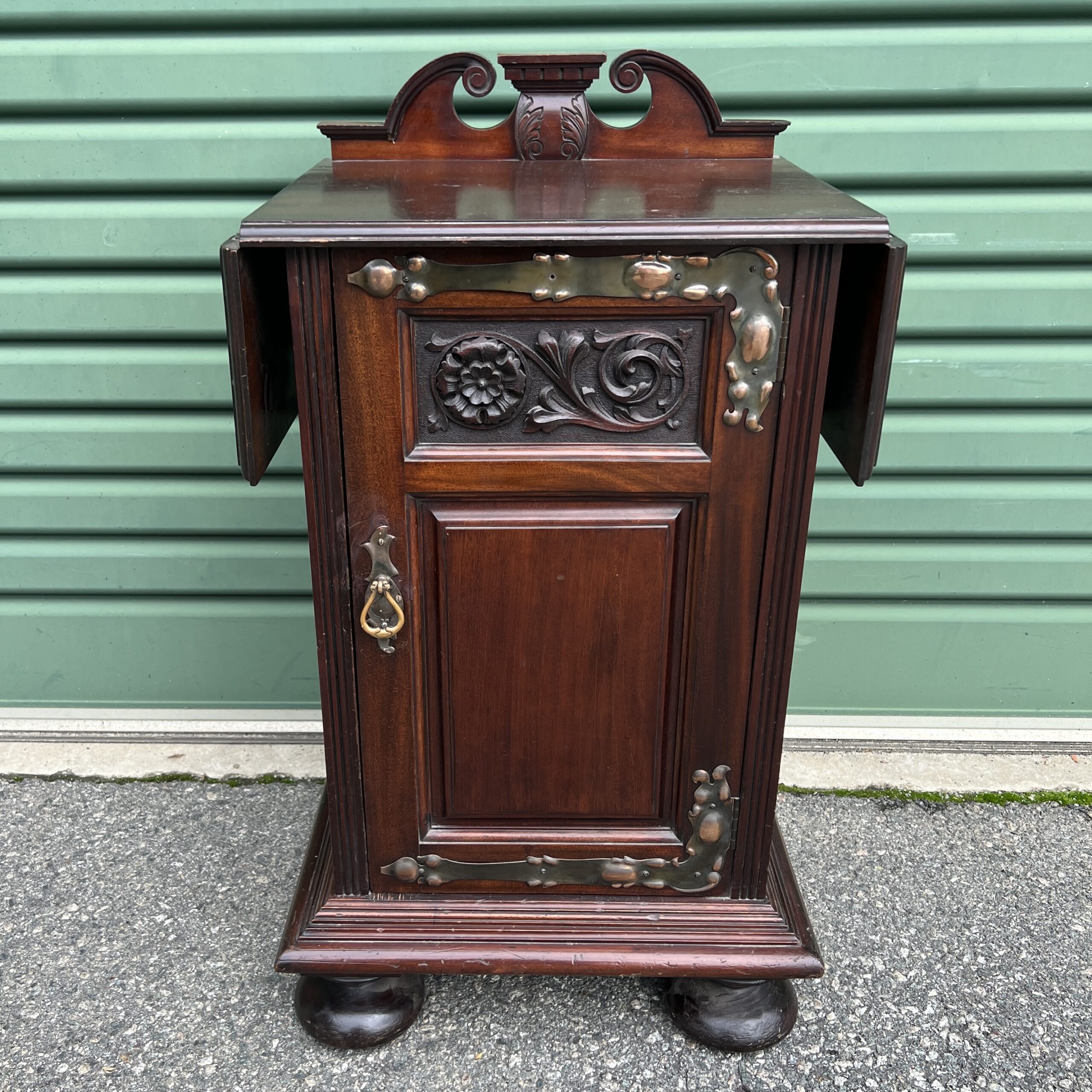 An Art Nouveau single door bedside cabinet - South Perth Antiques ...