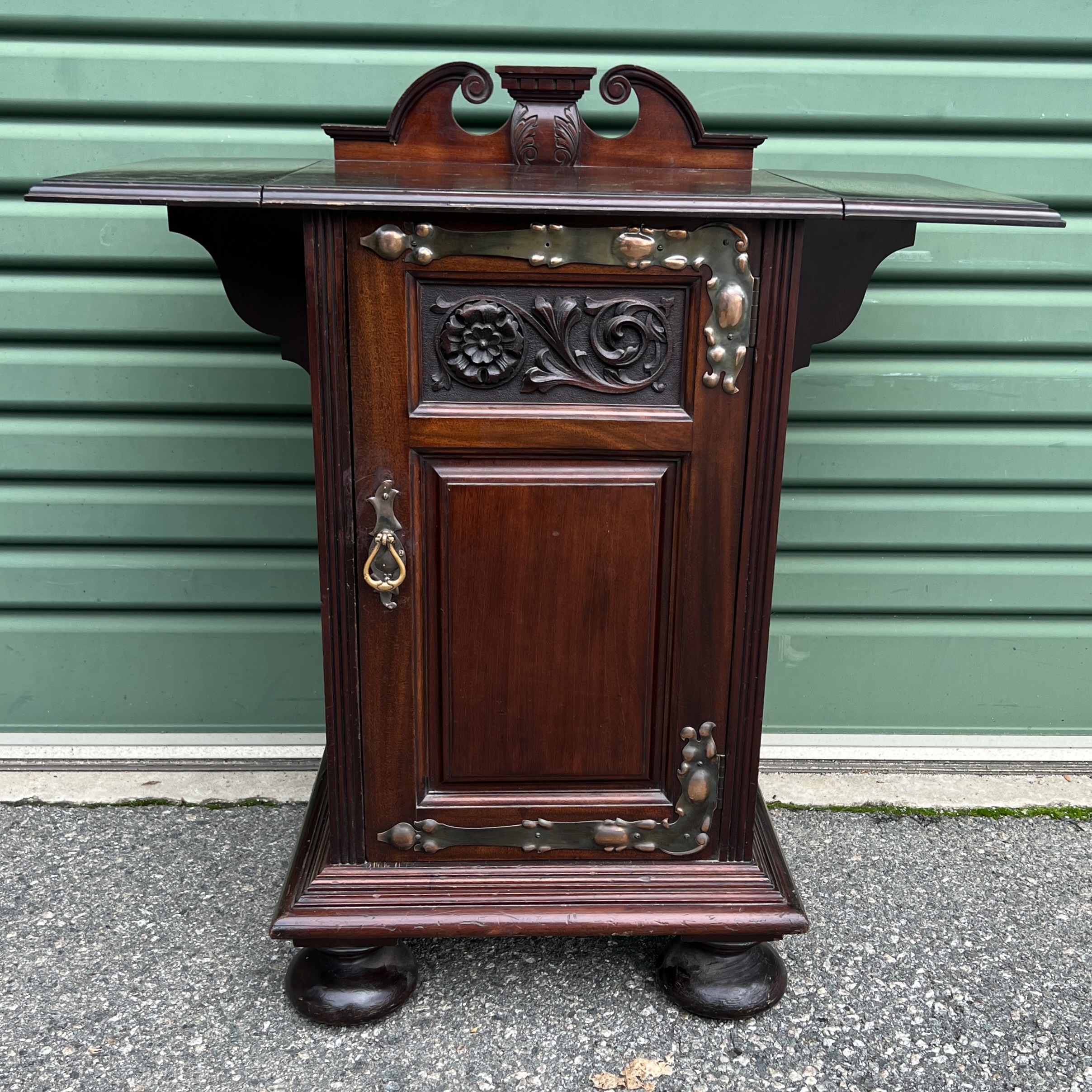 An Art Nouveau single door bedside cabinet - South Perth Antiques ...