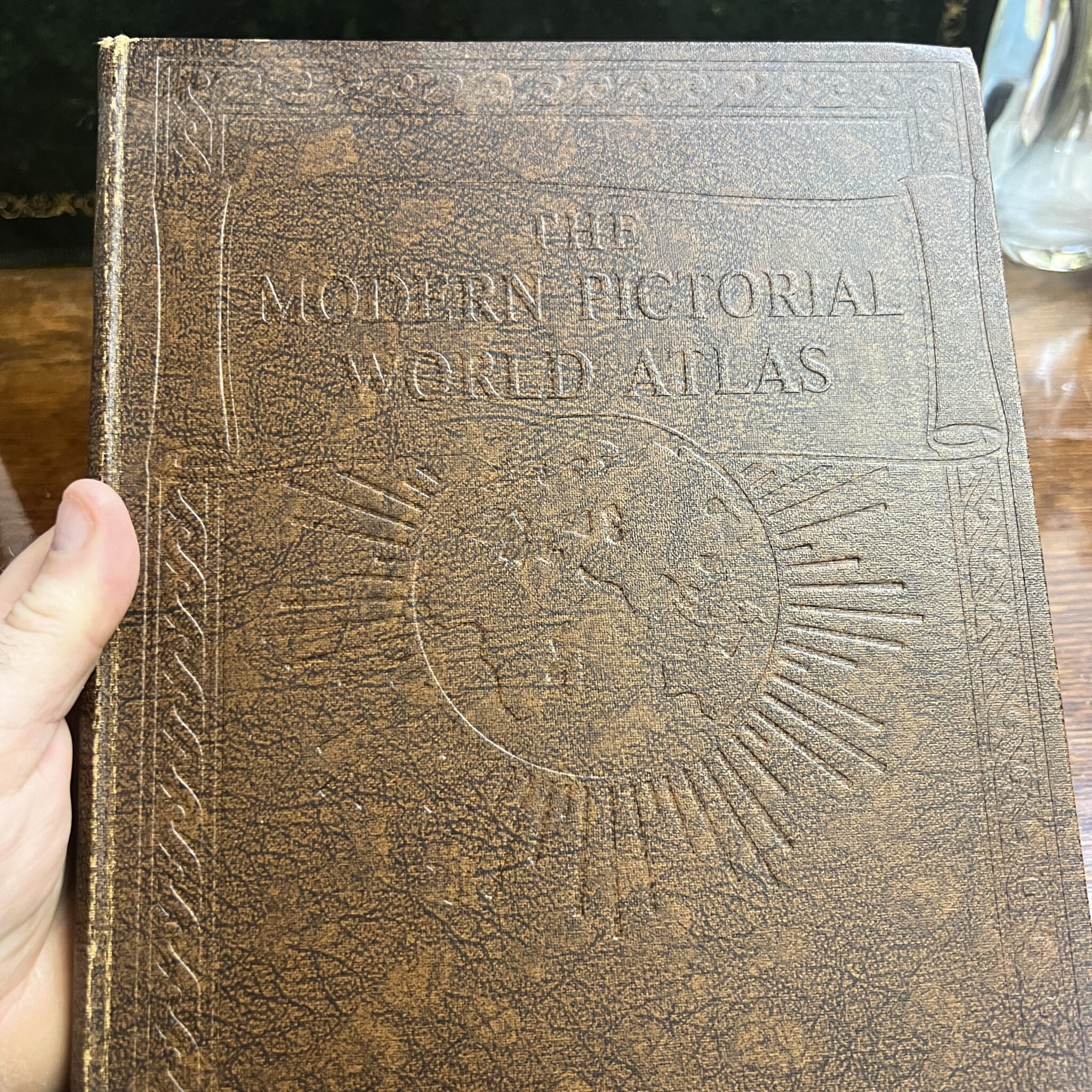 The Modern Pictorial World Atlas, The Sun News-Pictorial - 1939 - South ...