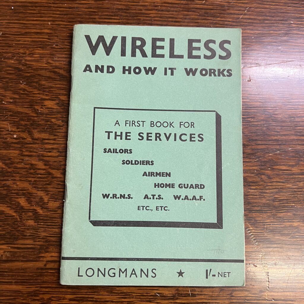 WW2 Longmans Wireless and how it works. - South Perth Antiques ...